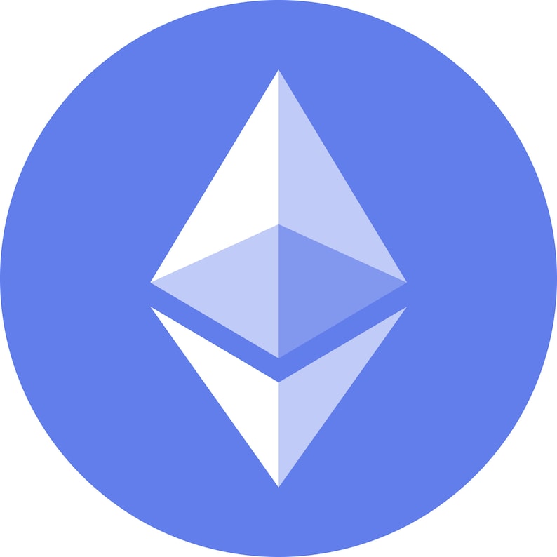 Ethereum Sticker Ethereum Logo Vinyl Bumper Sticker for Your Car ...