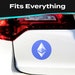 Ethereum Sticker Ethereum Logo Vinyl Bumper Sticker for Your Car ...