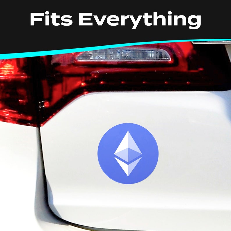 Ethereum Sticker Ethereum Logo Vinyl Bumper Sticker for Your Car ...
