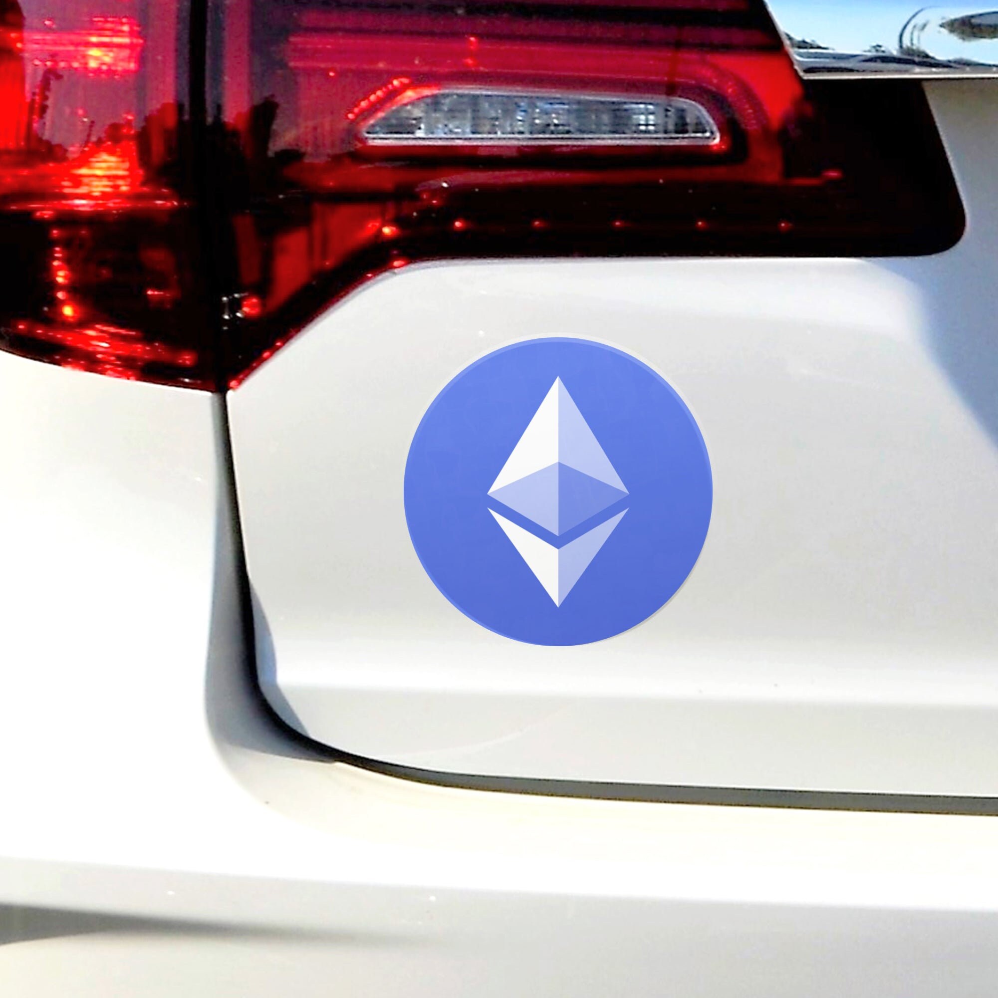 Ethereum Sticker Ethereum Logo Vinyl Bumper Sticker for Your Car ...