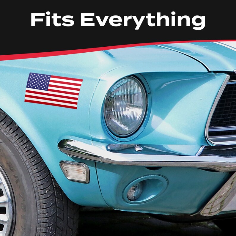 American Flag Decal USA Flag Vinyl Sticker for Your Car - Etsy