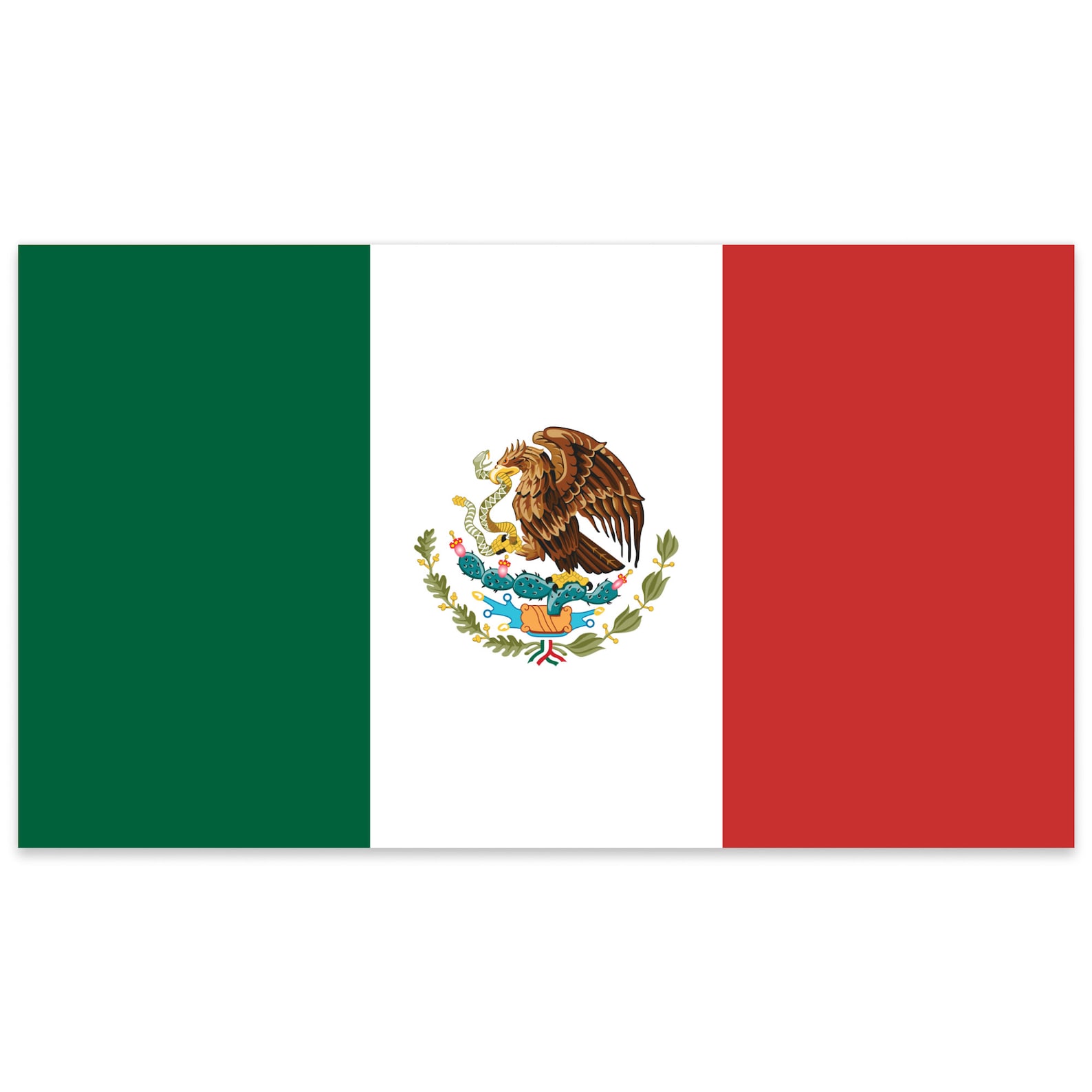 Mexico Flag Decal - Waterproof Mexico Sticker for Your Car, Truck ...