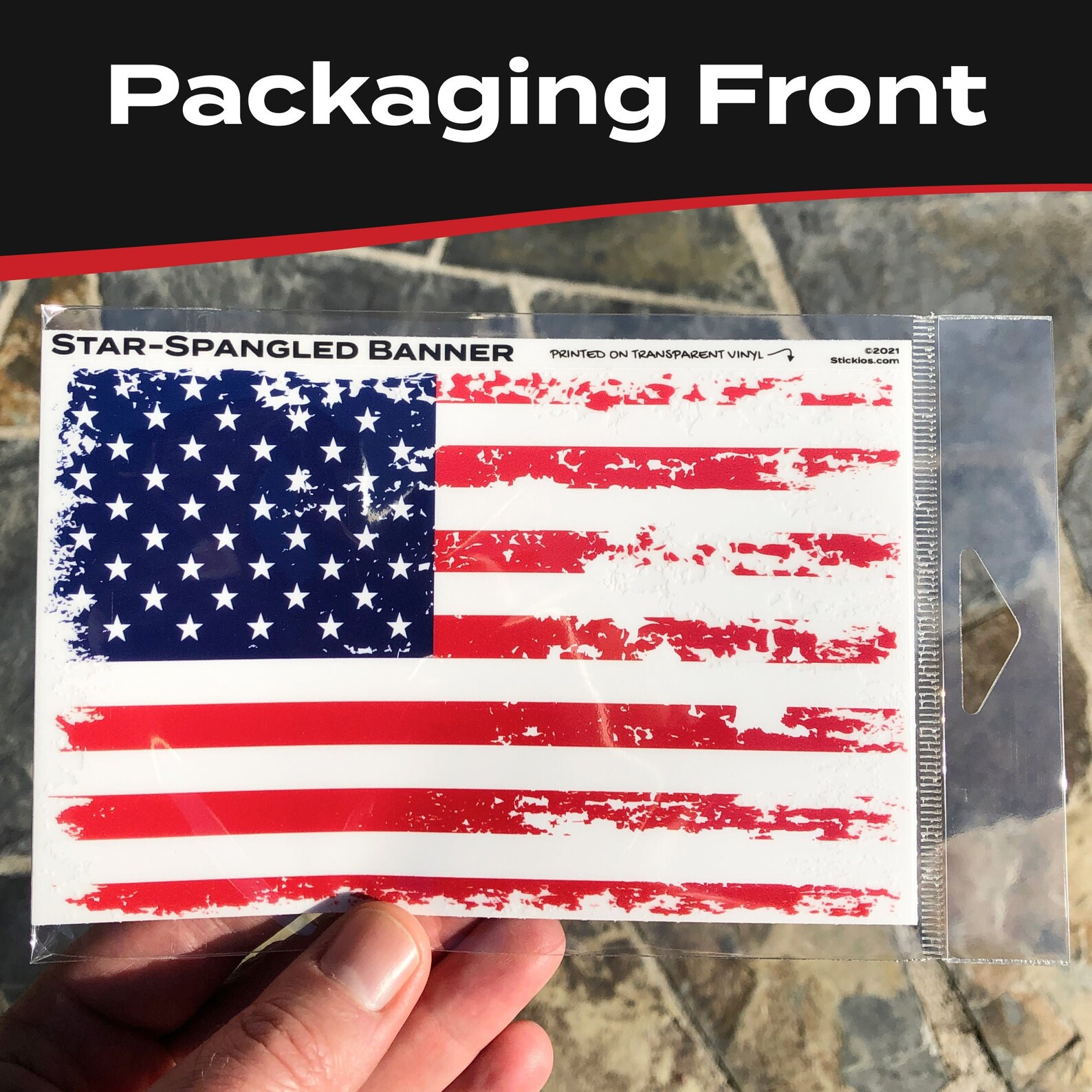 American Flag Decal USA Distressed Flag Vinyl Sticker for - Etsy