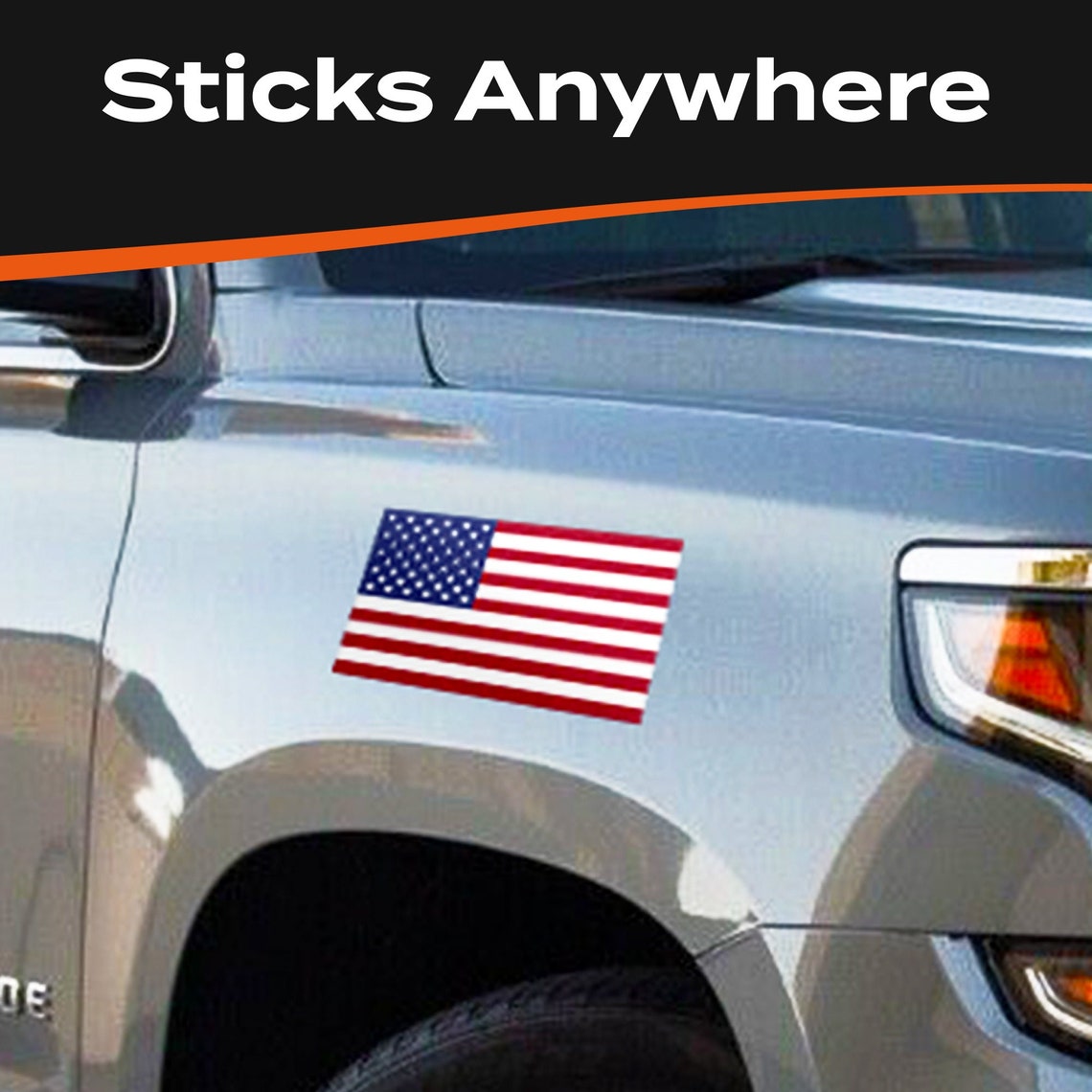 American Flag Decal USA Flag Vinyl Sticker for Your Car - Etsy