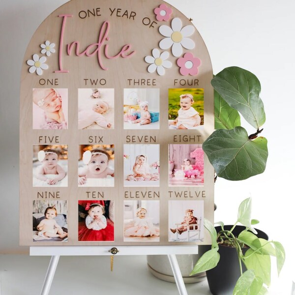 Custom First Year Board - Etsy