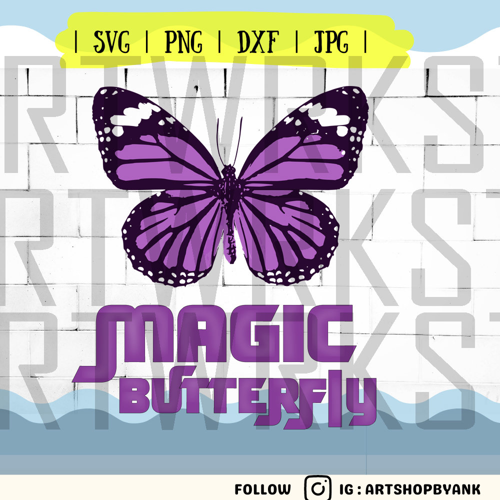 Magic Butterfly SVG Purple Butterfly SVG PNG - Etsy Israel