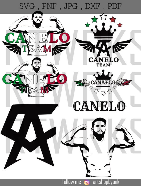 Canelo Team SVG PNG - Etsy