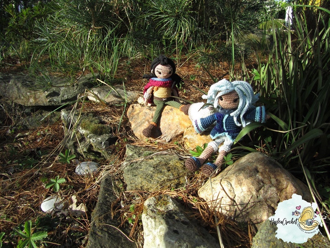 Raya and Sisu Doll Crochet Pattern Bundle for Beginners in - Etsy