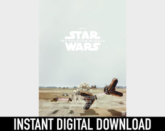 Pod Racing Poster - Etsy