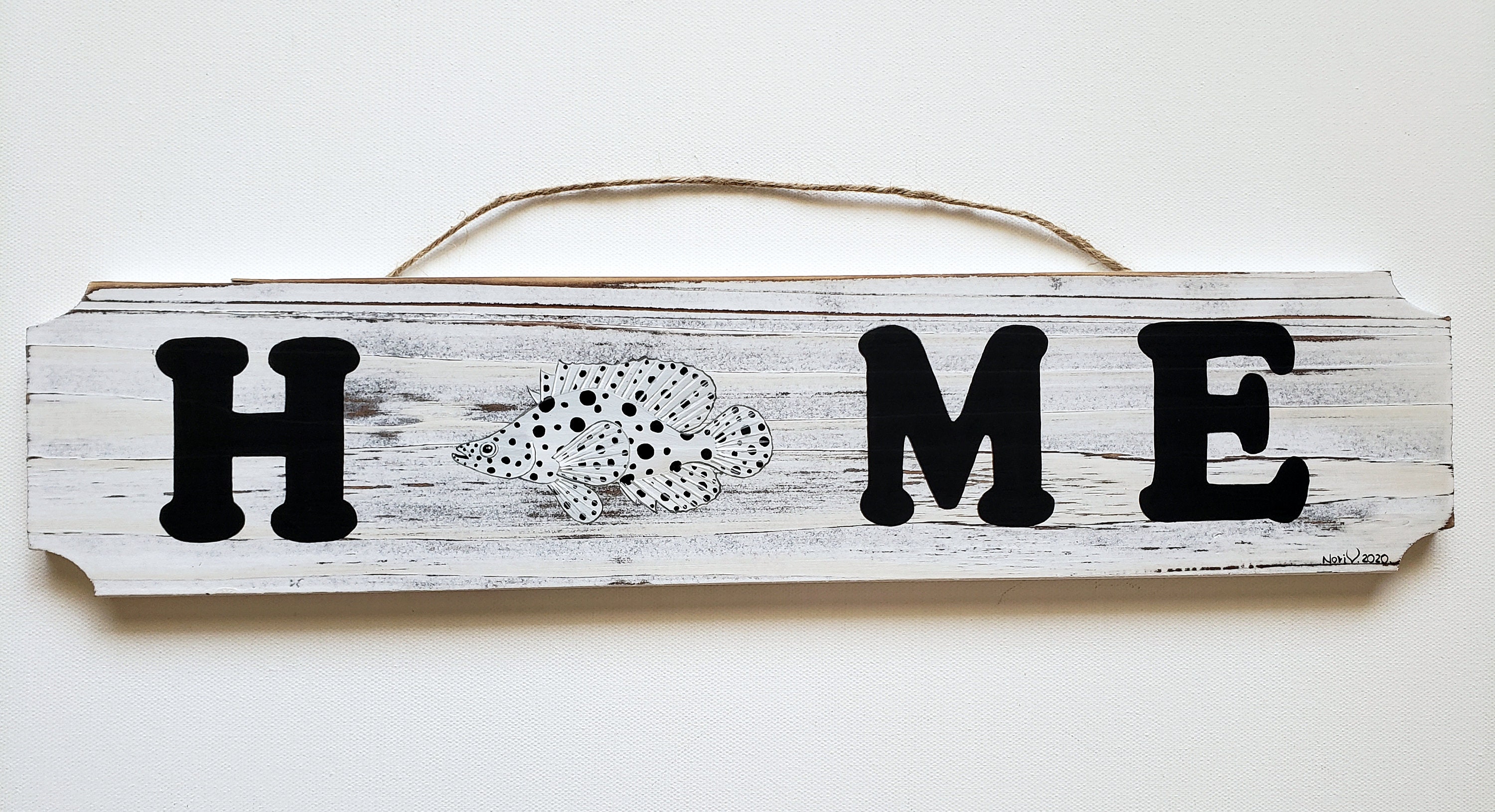 Panther Grouper HOME Sign - Etsy