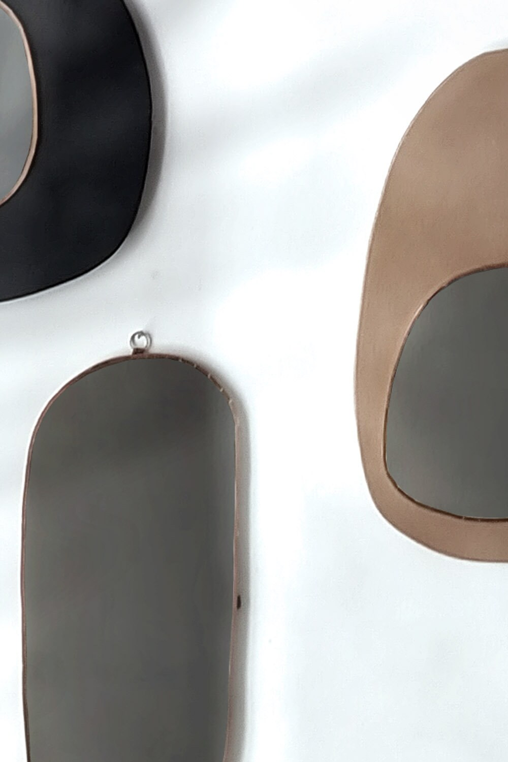 Zozo handmade mirrors set irregular mirrors asymmetrical | Etsy