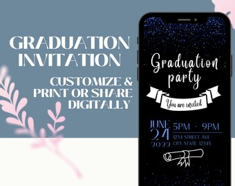 Junior High Graduation Invitation - Etsy