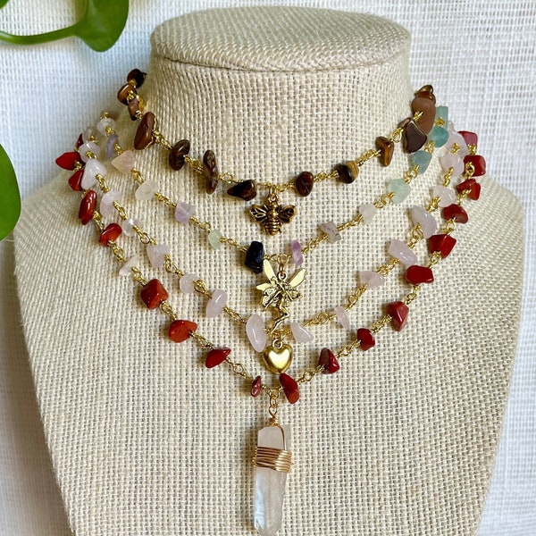 Crystal Jewelry - Etsy