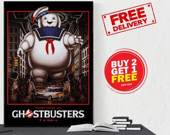 Ghostbusters Poster | Etsy