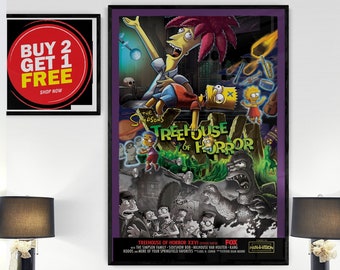 Simpsons Poster | Etsy UK