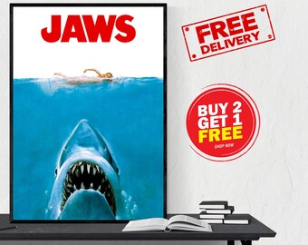 Jaws Poster | Etsy