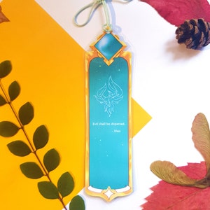 Xiao Genshin Impact Bookmark - Etsy