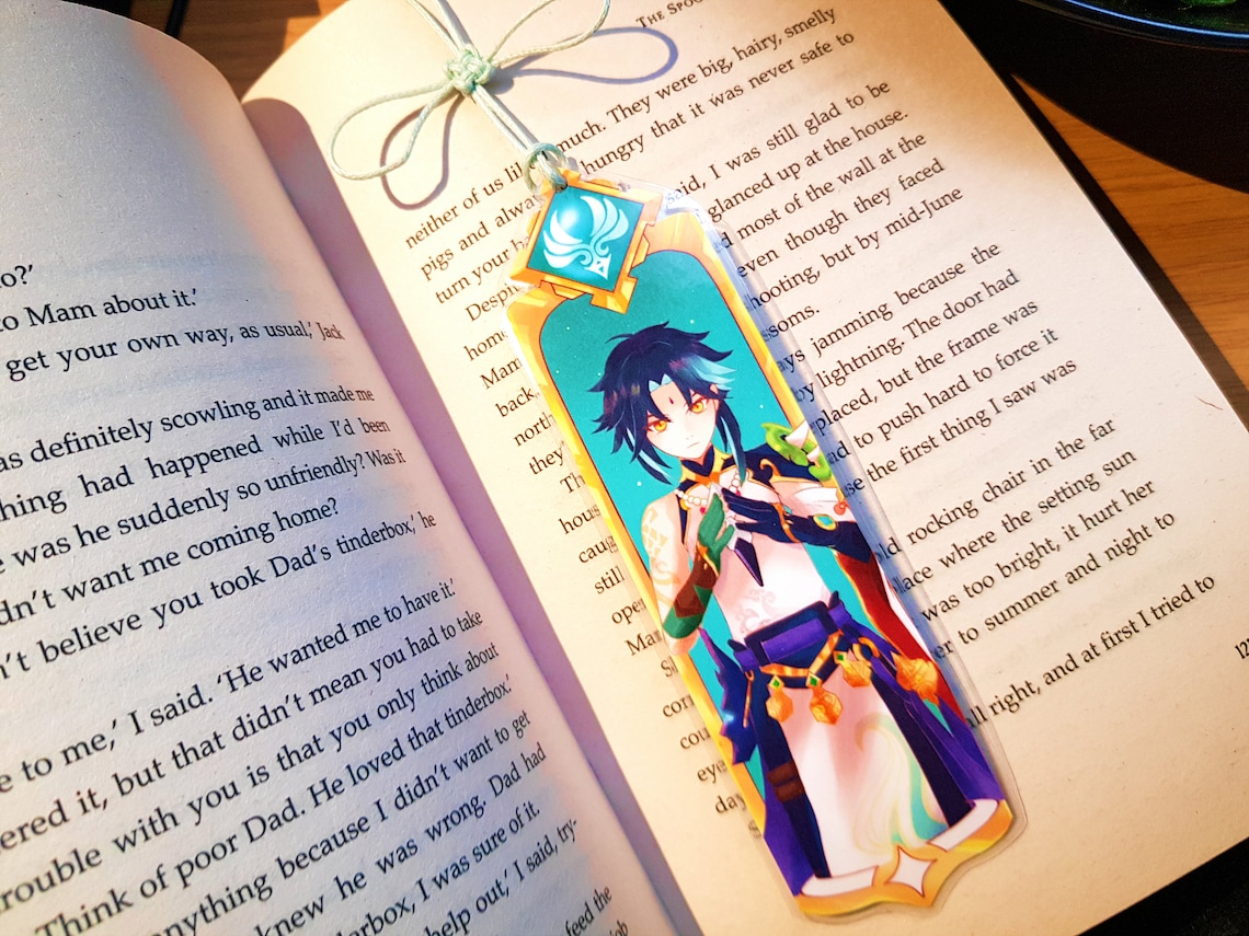 Xiao Genshin Impact Bookmark - Etsy