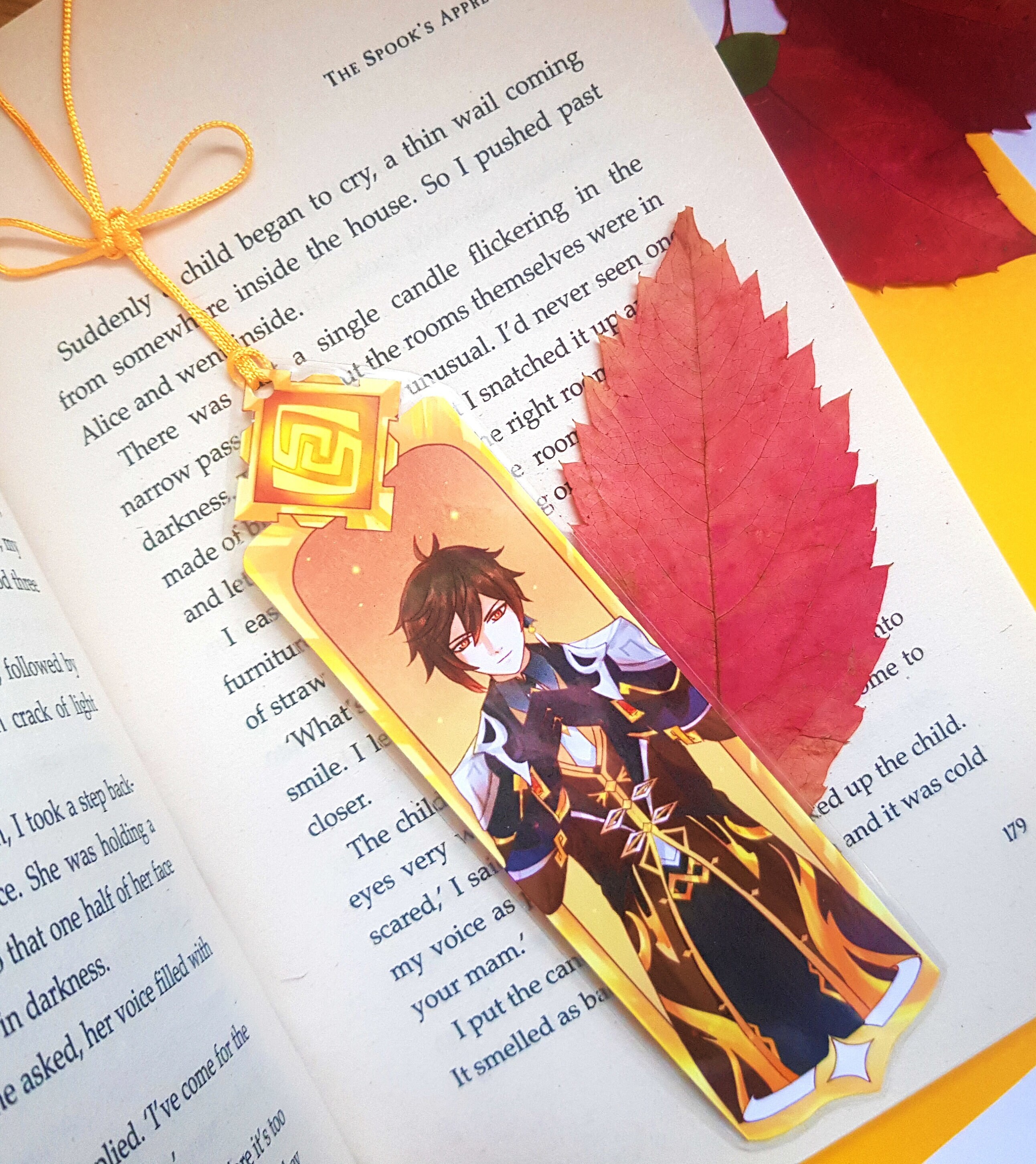 Zhongli Genshin Impact Bookmark - Etsy Australia