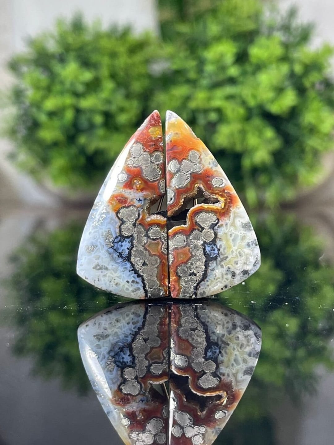 RED MARCASITE Whit Crystal Quatz Pairs for Jewelry - Etsy