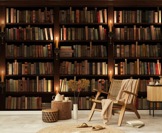 Library Wallpaper For Walls