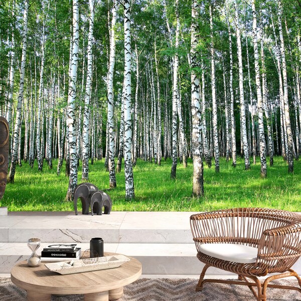 Trees Wallpaper - Etsy