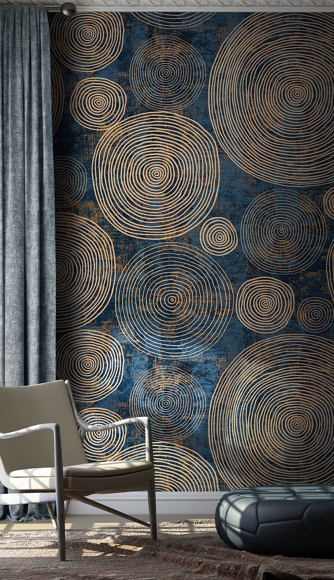 Luxury Wallpaper Fashion Pattern Geometry Retro Self Adhesive - Etsy UK