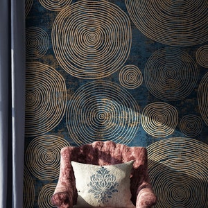 Luxury Wallpaper Fashion Pattern Geometry Retro Self Adhesive Peel and ...