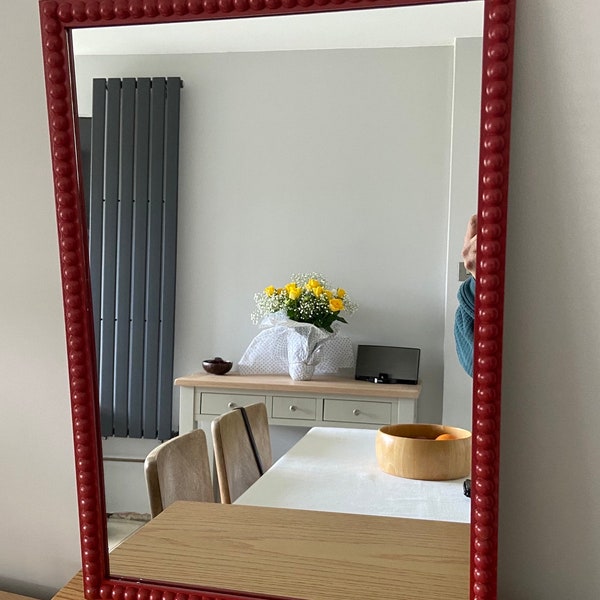 Round Bobbin Mirror - Etsy UK