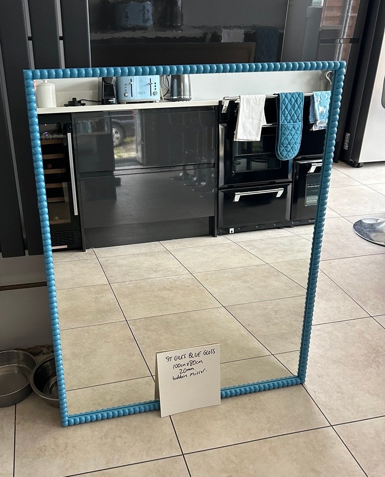 Hand Painted Bobbin Mirror – Custom Color, Bespoke Size - Etsy UK