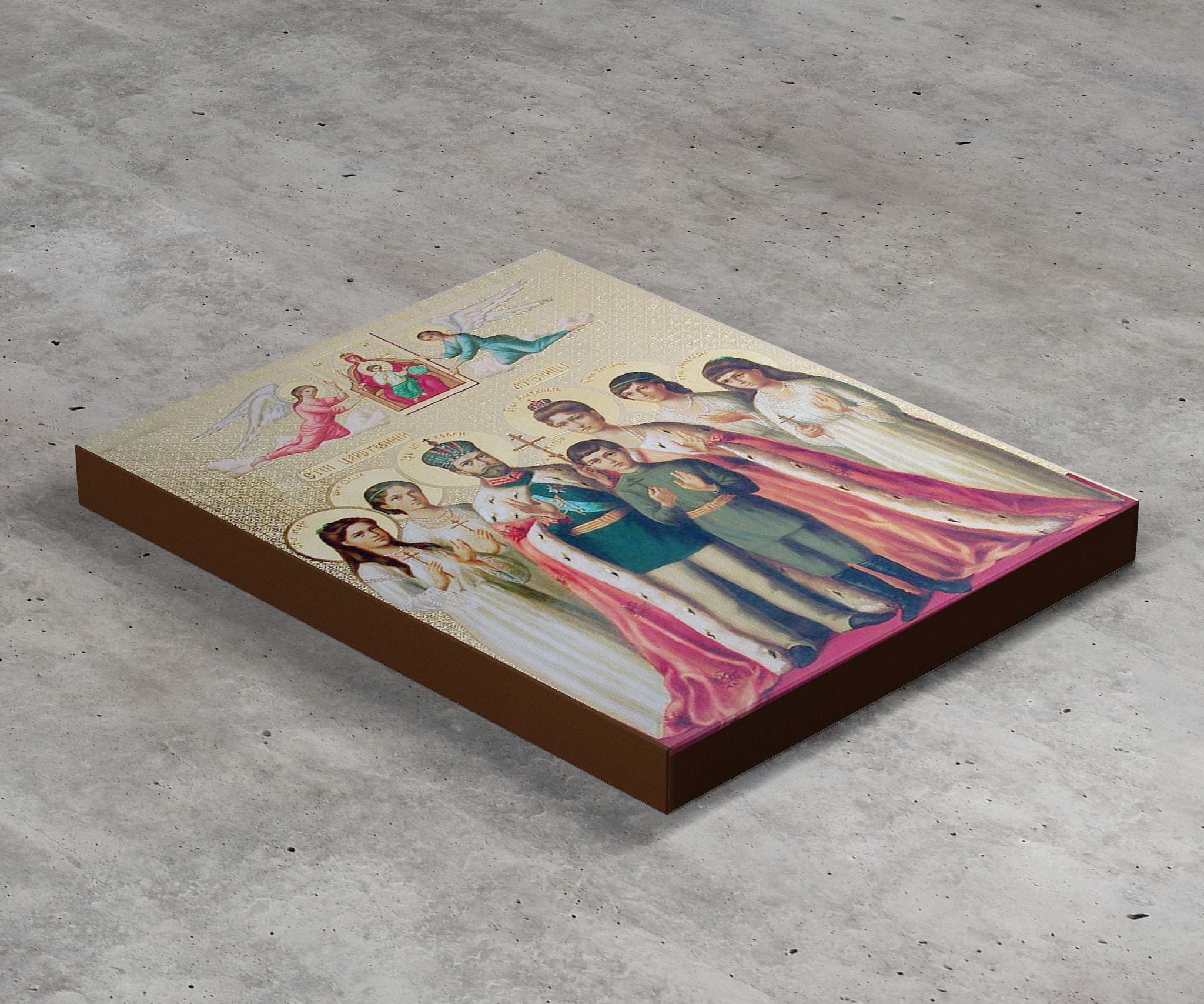 Tsar Nicholas II Canvas - Russian Royal Family Orthodox Icon Art - Etsy