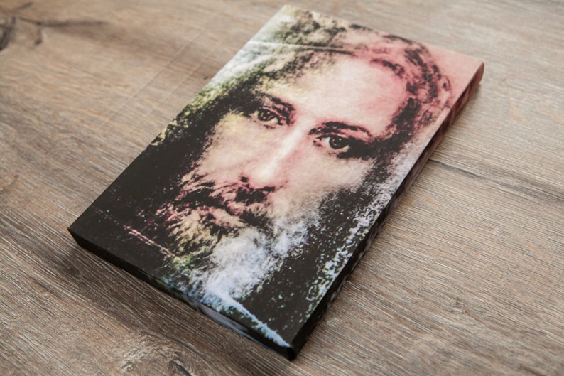The Shroud of Turin Jesus Christ Real Face Canvas Print, Gallery ...