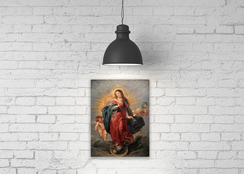 L'immaculée Conception by Paul Rubens, Immaculate Conception, 1628-1629 ...