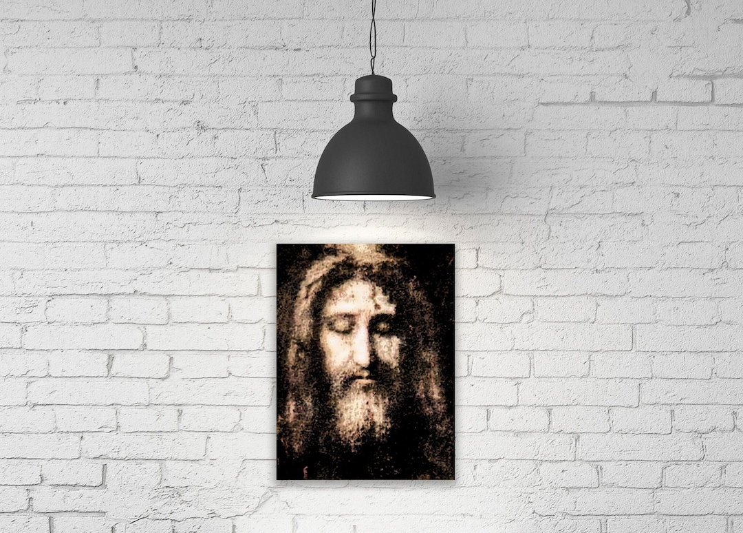 The Shroud of Turin Jesus Christ Face Canvas Print, Gallery Wrapped ...
