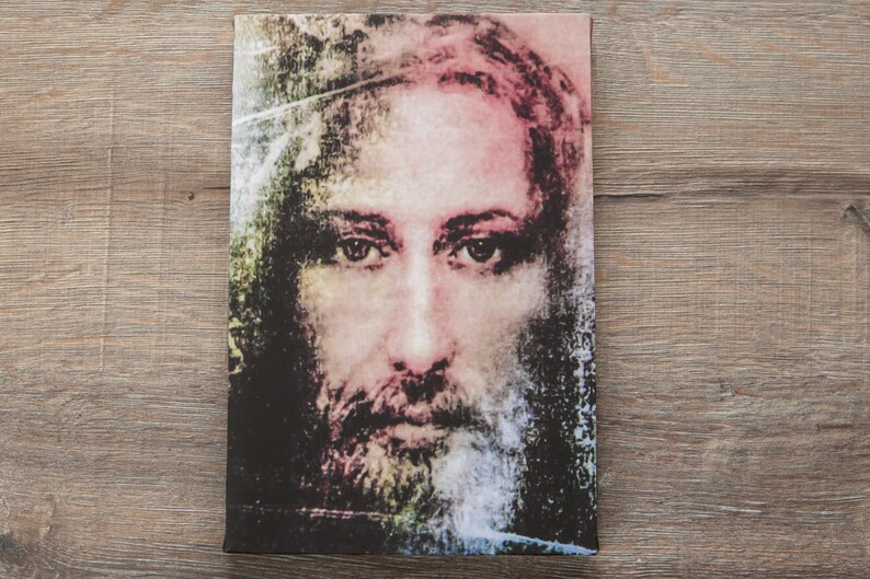 The Shroud of Turin Jesus Christ Real Face Canvas Print, Gallery ...