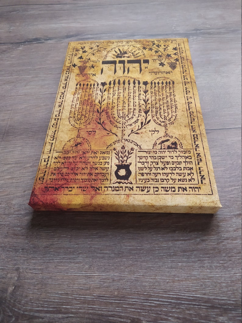 SHIVITI Ancient Hebrew Kabbalah Protection Charm Talisman | Etsy