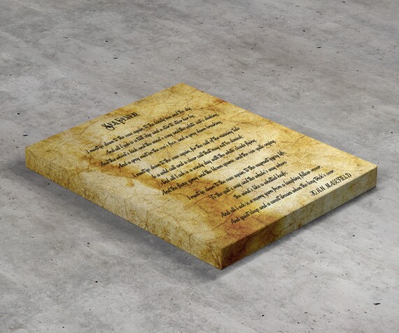 Sea Fever Poem by John Masefield Seafaring Poem Gallery | Etsy