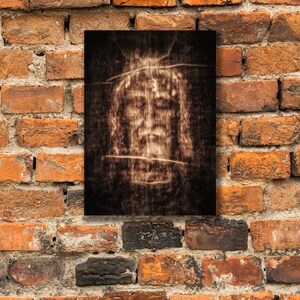 The Shroud of Turin Jesus Christ Face Canvas Print, Gallery Wrapped ...