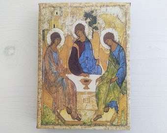 Andrei Rublev, Trinity. Christian Orthodox Icon.free SHIPPING - Etsy