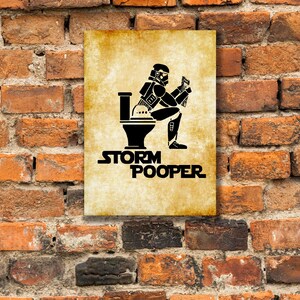 Storm Pooper Star Wars Storm Trooper, Disney Darth Vader Yoda, Jedi ...
