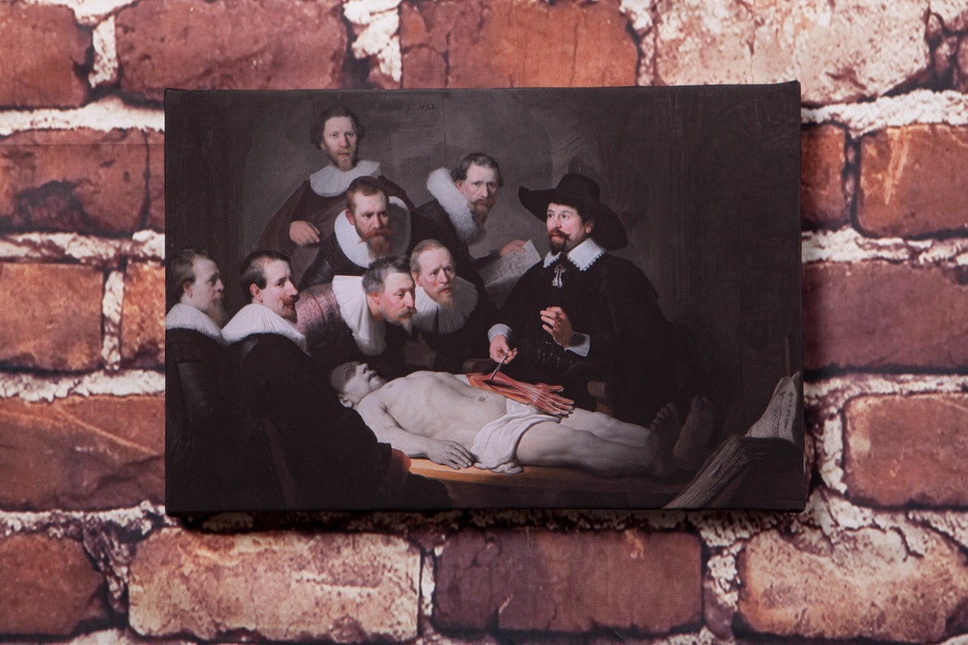 The Anatomy Lesson of Dr. Nicolaes Tulp by Rembrandt , Gallery Wrapped ...