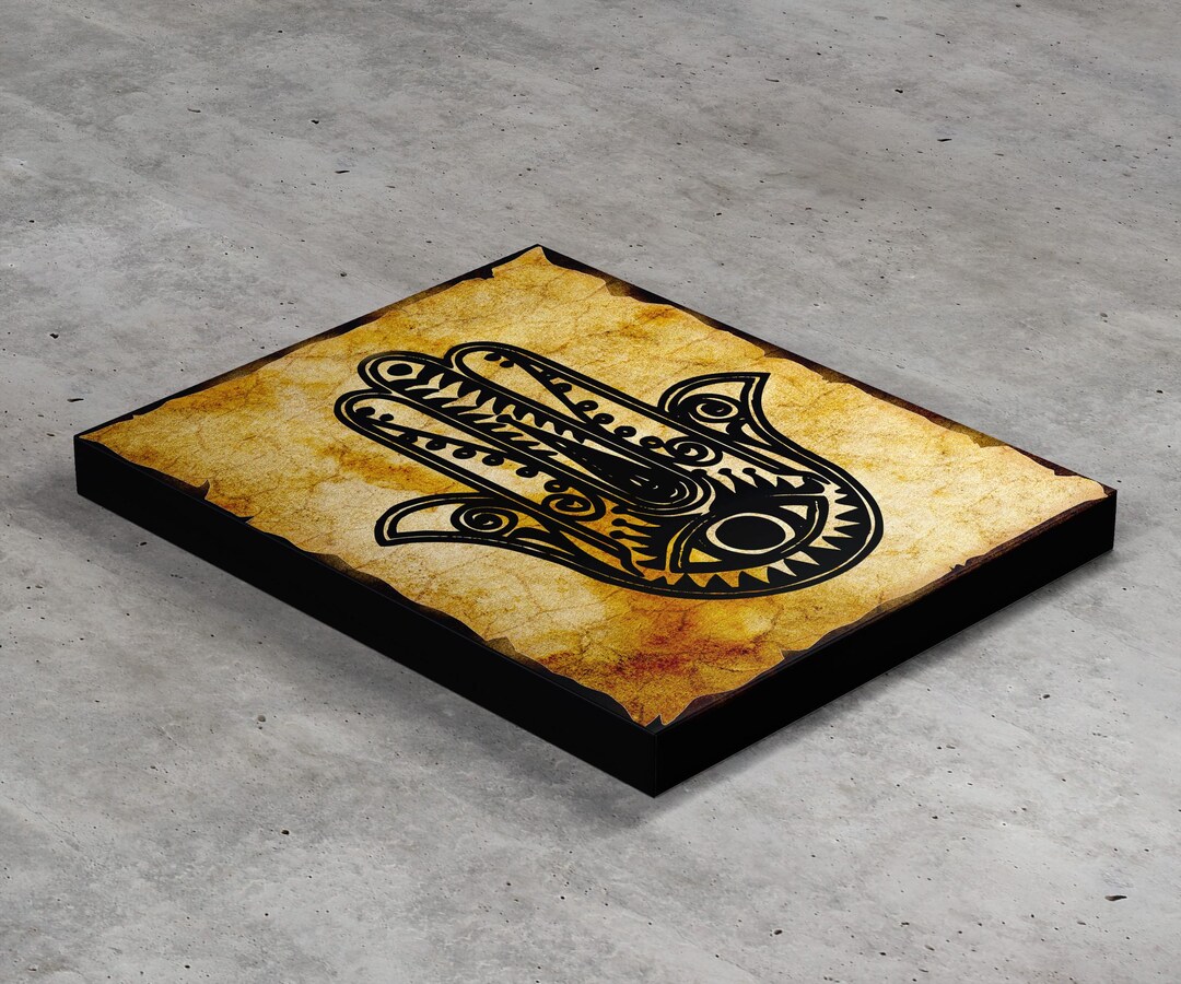 Hamsa Hand Ancient Kabbalah Evil Eye Protection Charm Talisman Judaism ...