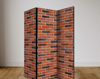 Emerald Bricks Room Divider, Folding Screen, Room Divider 3 and 5 ...