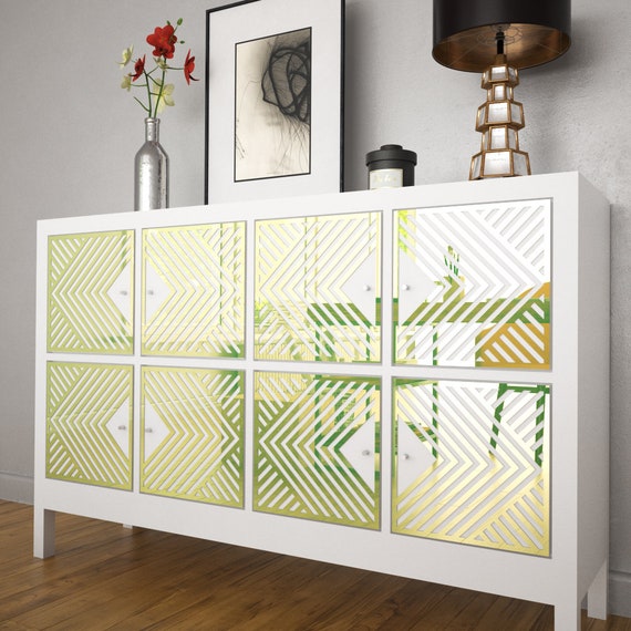 Sala KALLAX Decor Mirrored Furniture Furniture Panel Furniture Decor 1 Panel Furniture Renovation Mirrored Decoration Etsy UK