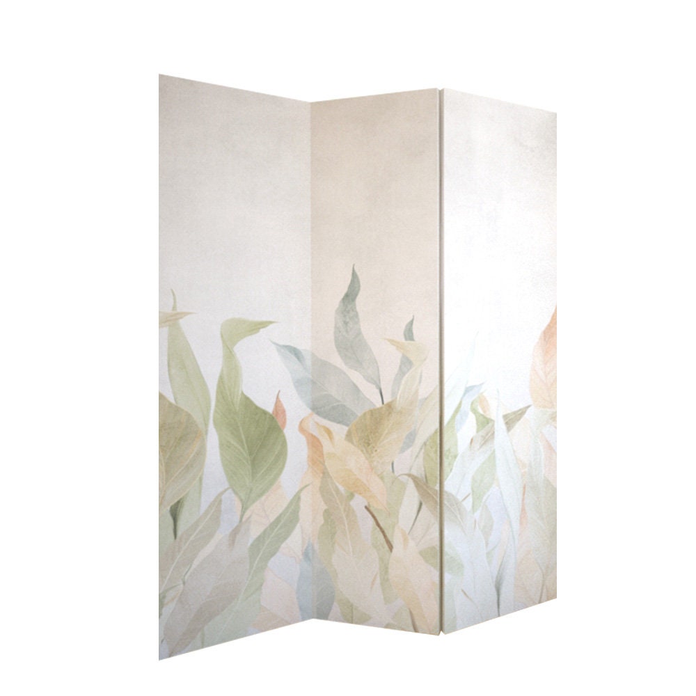 Minimalist Plants Room Divider, Folding Screen, Room Divider - 3 and 5 ...