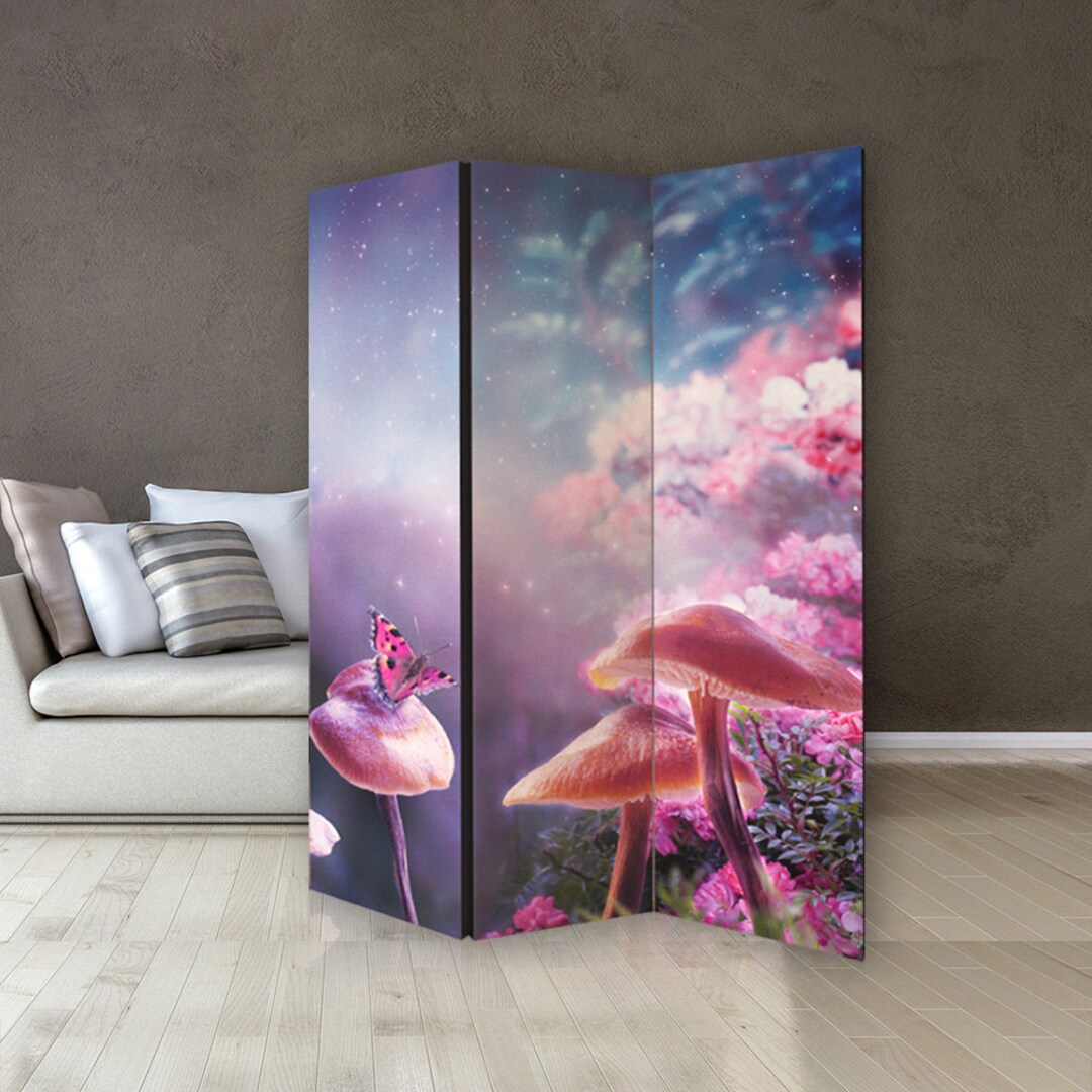 Magic World Room Divider, Folding Screen, Room Divider - 3 and 5 Panels ...