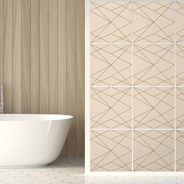 Tile Vinyl Stickers - Etsy