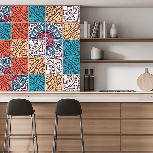 Retro Floor Tiles - Etsy