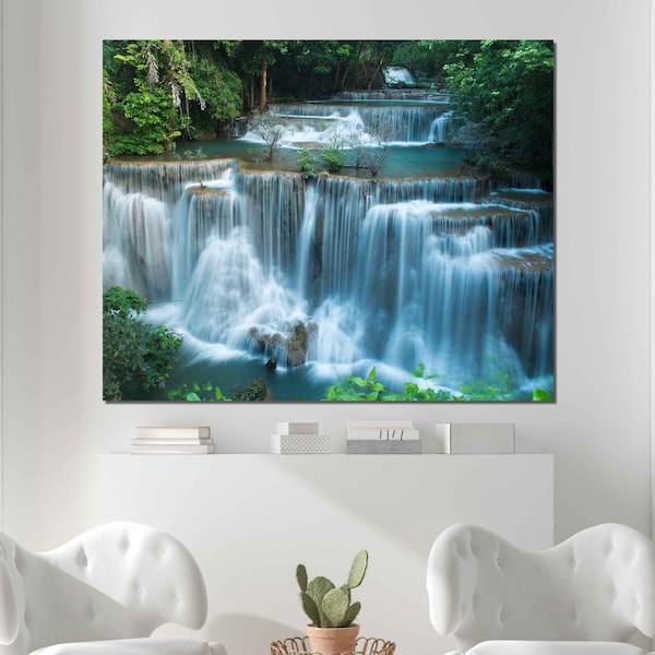 Art Deco Waterfall - Etsy