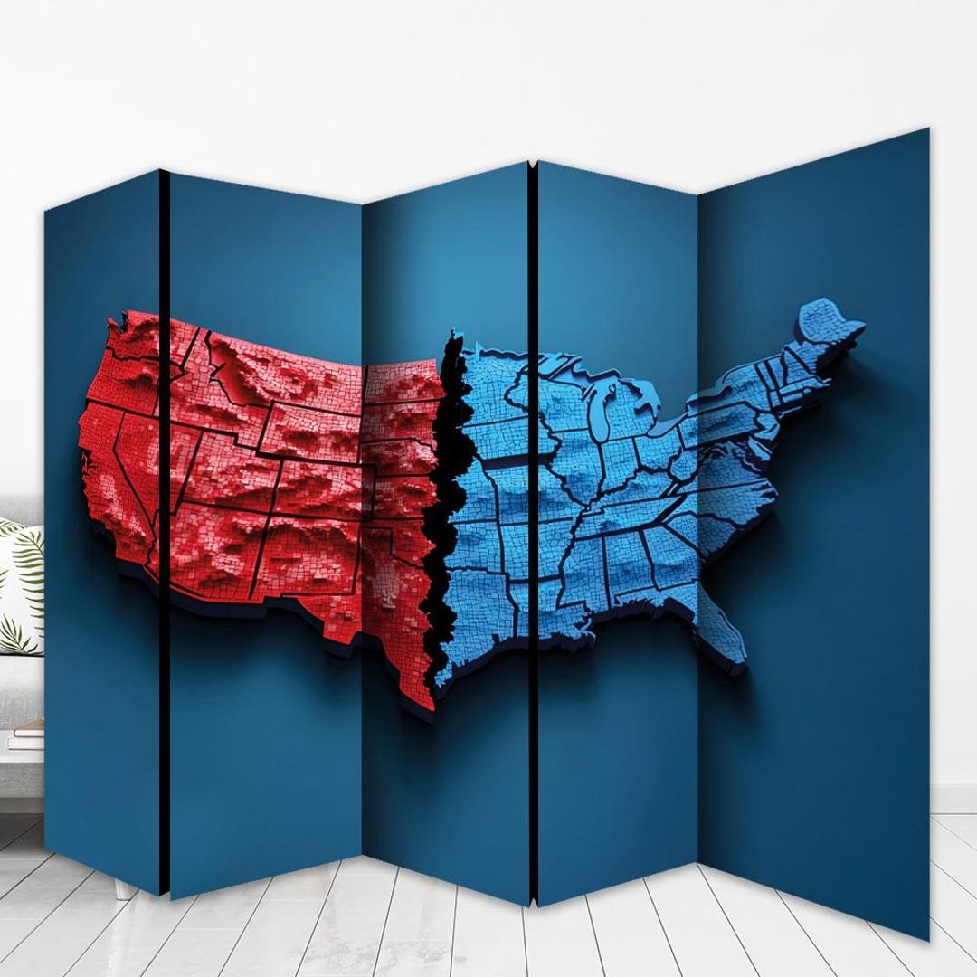 Election Room Divider Votes, Folding Screen, Election Design - 3 and 5 ...
